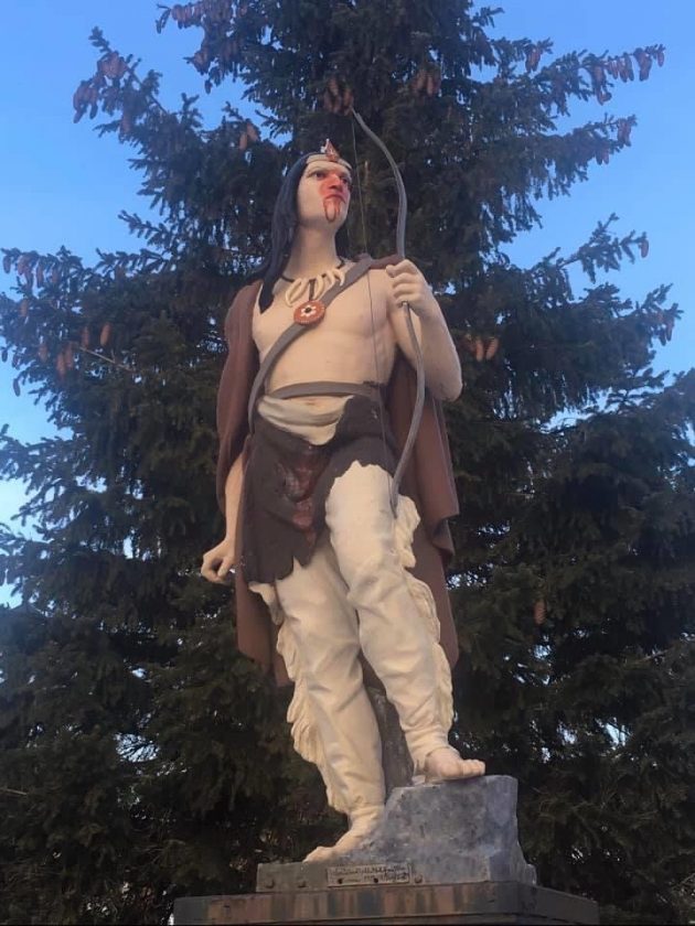 Ishpeming statue vandalized | News, Sports, Jobs - The Mining Journal